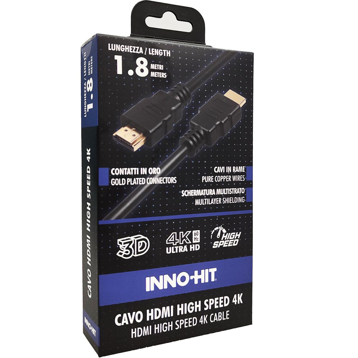 ERREGAME - www.erregame.com - Inno-Hit Inno-Hit Cavo HDMI High-Speed 4K ...